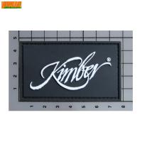 China Velcro 2D Logo 3*2'' Rectangle 2C Color PVC Silicone Patches for sale