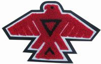 China Custom Washable Chenille Alphabet Letters Patches Sew On Backing PMS Colors for sale