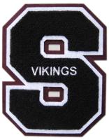 China Custom Chenille PMS Color Heat Cut Border Embroidered Patches Iron On 30pcs MOQ for sale