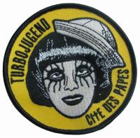 China 12C Color Polyester Washable Iron On Embroidered Patch for sale