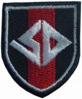 China Custom Twill FEFL Iron On Embroidery Patch with Velcro Backing 50pcs for sale
