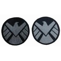 China Custom Washable Polyester Camo Embroidered Patch with Velcro Backing for Army Uniforms for sale