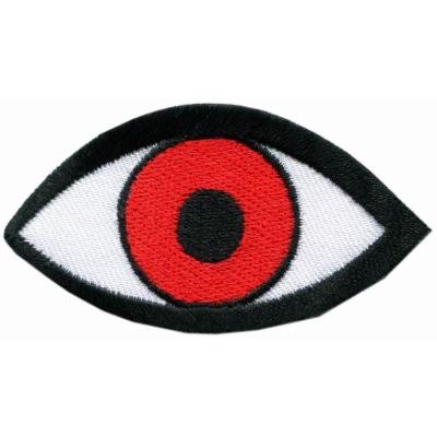 China Hook And Loop 12C 75% Embroidery Iron On Patches Washable for sale