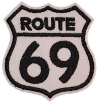 China Custom Washable Twill Sew On Embroidery Patches 130x30mm for Uniforms and Jackets for sale
