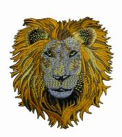 China 7C Heat Cut Border Twill Embroidered Patch Washable For Jacket for sale