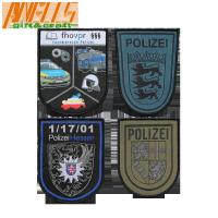China Textured Flexible Waterproof Woven Patches 3C Color Custom Logo 5x5cm for sale