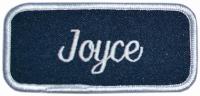 China Merrow Border PMS  Iron On Twill Embroidery Patch Customized Color for sale