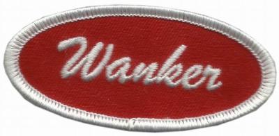 China Merrow Border PMS  Iron On Twill Embroidery Patch Customized Color for sale