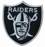 China Custom Iron On Backing Embroidered Patch Polyester Twill Skulls Logo 100 Pcs for sale