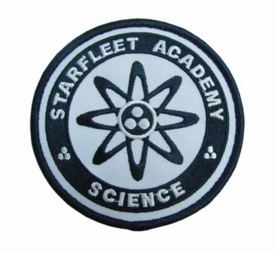 China Custom Embroidered Patch Twill Felt 7C Starfleet Kings County for Jacket OEM for sale