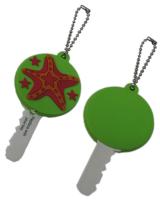 China Flexible Double Sides 3D 2D Soft Pvc Keychain Pantone Color for sale