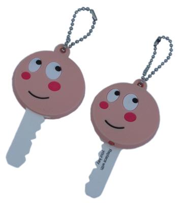 China Custom Soft PVC Keychain 2D 3D Logo Silicone Rubber Key Ring Promotional Gift for sale