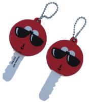 China Custom Soft PVC Keychain 2D 3D Logo Silicone Rubber Key Ring Promotional Gift for sale