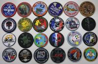 China Custom 3D PVC Patch with Velcro Hook and Loop Backing Pantone C Color for Uniforms for sale