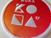 China custom design Dye sublimation Patches Soft Hand Touch iron on badges for sale