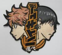 China 12C Cartoon Polyester Embroidered Patch Pantone Washable 190mm Height for sale