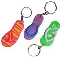 China Custom 3D Double Sided PVC Rubber Keychain Zip Puller 40mm Height for sale