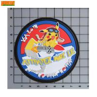 China Custom 3D Soft PVC Keychain Flexible Synthetic Enamel Morale Patch 50pcs MOQ for sale