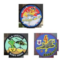 China Custom 3D Soft PVC Keychain Flexible Synthetic Enamel Morale Patch 50pcs MOQ for sale