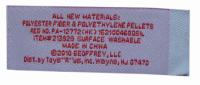 China Custom Woven Labels No Shrink Heat Cut Border 100 PCS MOQ for Garment Clothing for sale