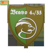 China PMS Flexible Rubber PVC Patch Synthetic Enamel  Pantone Label for sale