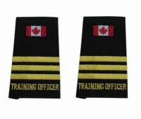 China Custom Military Epaulette Boards Embroidery Patch Twill Fabric Merrow Border 50pcs for sale