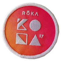 China Iron On Dye Sublimation Patch Pantone Embroidery PMS Blank for sale