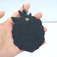 China Custom Chenille Embroidery Patches Keychains with PMS Color Custom Shape 50pcs MOQ for sale