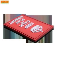 China Custom 2D 3D Soft PVC Rubber Sheriff Badge Patches with Sew Backing for SWAT Police for sale