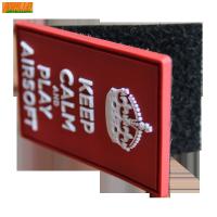 China Custom 2D 3D Soft PVC Rubber Sheriff Badge Patches with Sew Backing for SWAT Police for sale