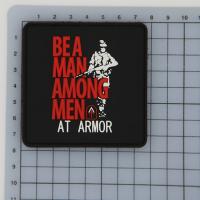 China Eco Friendly Morale PVC Patch Embossed Logo Flexible For Garment for sale