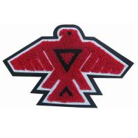 China Custom PMS Offset Chenille Letters Patches Heatcut Border 9C for Sweatsuit Iron On for sale