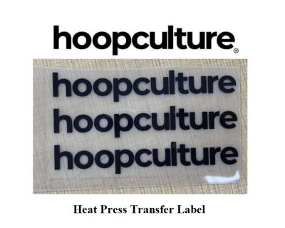 China Custom Heat Transfer Labels Iron On Washable Twill Collar Shirt Tags 100pcs Minimum for sale