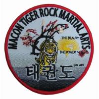 China Custom Iron On Embroidery Patches Twill Felt Shrink Proof Merrow Border 50pcs for sale