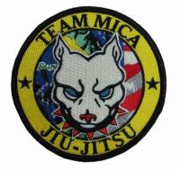 China Custom Iron On Embroidery Patches Twill Felt Shrink Proof Merrow Border 50pcs for sale
