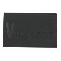 China Custom Embossed Debossed Iron On Patches PMS Color Self Adhesive Leather for Clothing 100pcs MOQ for sale