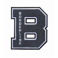 China Custom Chenille Patches Non Toxic Eco Friendly PMS Letters Iron On Embroidered 3D for sale