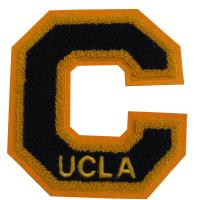China Custom Chenille Patches Non Toxic Eco Friendly PMS Letters Iron On Embroidered 3D for sale