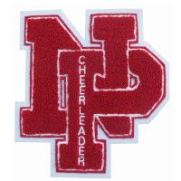 China Custom Chenille Patches Non Toxic Eco Friendly PMS Letters Iron On Embroidered 3D for sale