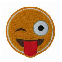 China Custom Chenille Patches Non Toxic Eco Friendly PMS Letters Iron On Embroidered 3D for sale