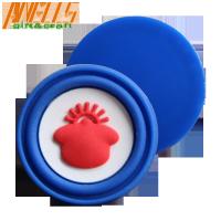 China 3d Pantone Morale PVC Patch Waterproof Silicone For Clothing for sale