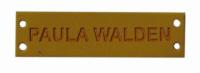 China Custom PU Leather Label Tags Debossed Hot Stamping Felt Backing for Hats 0.5-2mm for sale