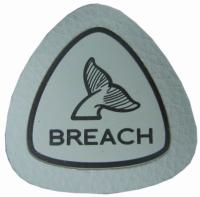 China Custom Embossed Logo Split Leather Patch Merrow Border 9C for Bags Durable Washable for sale
