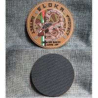 China Custom 3D PVC Rubber Morale Patch with Hook and Loop Backing 100pcs MOQ for sale