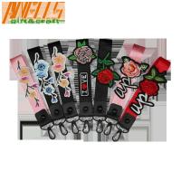 China Custom Nylon Lanyard Keychain Adjustable Hand Wrist Strap 100pcs MOQ Pantone Color for sale