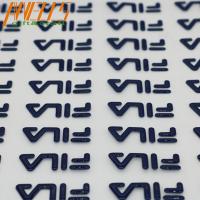 China Custom Heat Transfer Clothing Labels PMS Pantone Merrowed Border 500pcs MOQ for sale