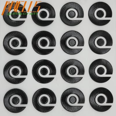 China Custom Heat Transfer Labels for Clothing 500pcs MOQ Silicone Iron On Pantone Colors for sale