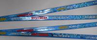 China Custom PVC Lanyard Strap 900x20mm PMS Color Chart Washable Rush Service for sale