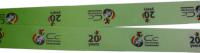 China Custom Sublimation Polyester Lanyard 900mm Length Plain Nylon Logo Printed Promotional for sale