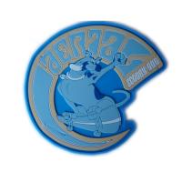 China Custom 3D PVC Rubber Patch Embossed Debossed Morale Patch Pantone Color Low MOQ 50pcs for sale